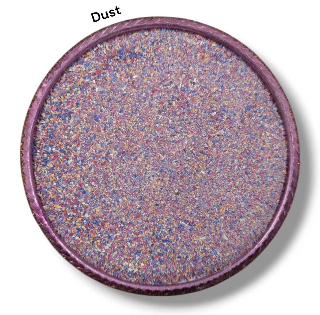 Crushed Rainbow Calsilica Dust Powder Rainbow Color Blend Crushed Sand ...