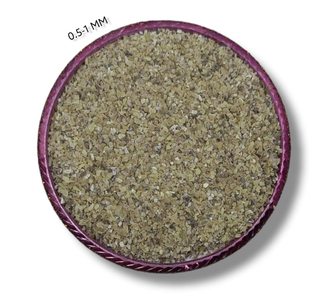 Crushed Natural Serpentine Gemstone Coarse 0.5-1 MM Serpentine Gemstone ...
