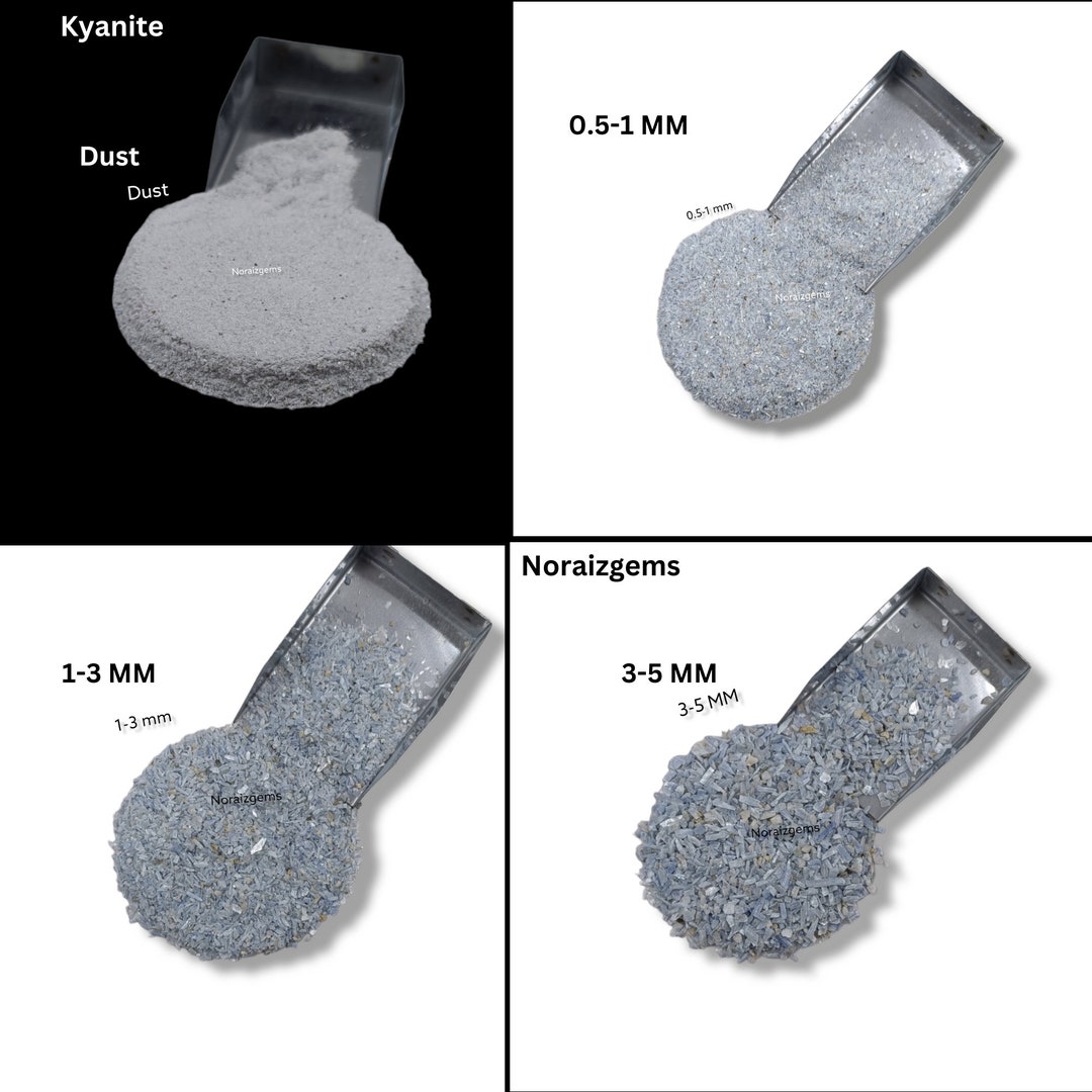 Crushed Kyanite Healing Stone Powder and Dust Gemstone Coarse for ...
