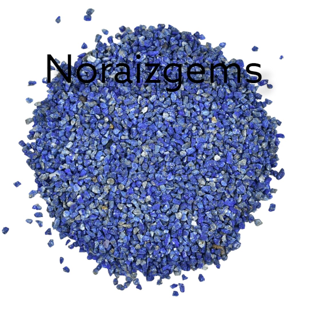 Lapis Lazuli Raw Stone Crushed Powder Healing Crushed Powder - Etsy