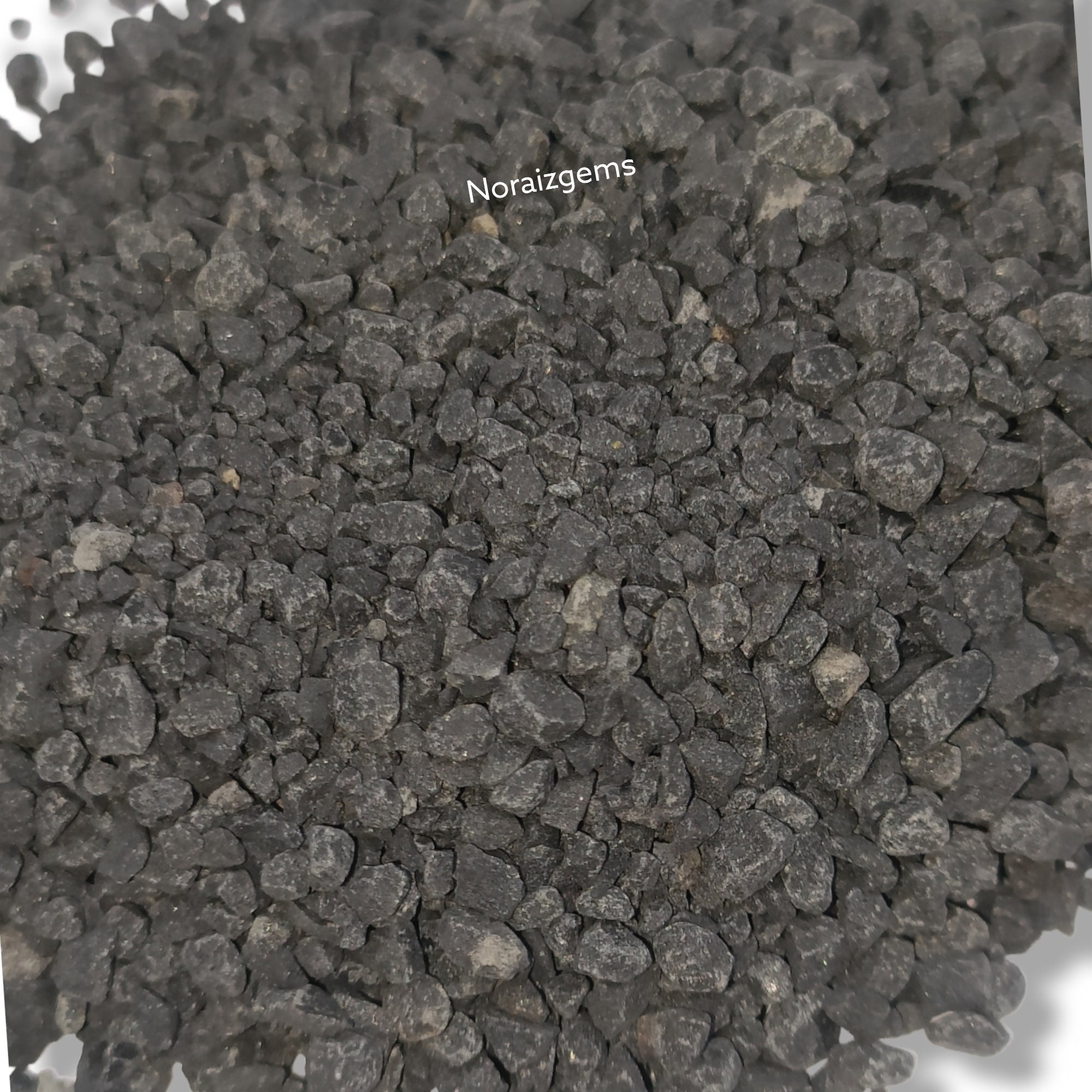 Black Onyx Crushed Raw Stone Powder, Healing Crushed Powder, Beautiful ...