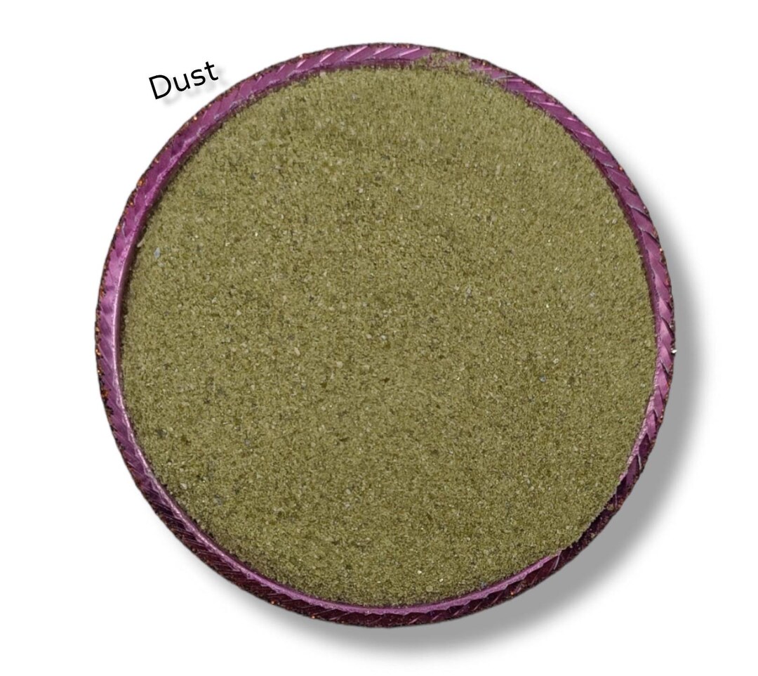 Crushed Natural Green Tourmaline Gemstone Dust Powder Crushed Sand for ...