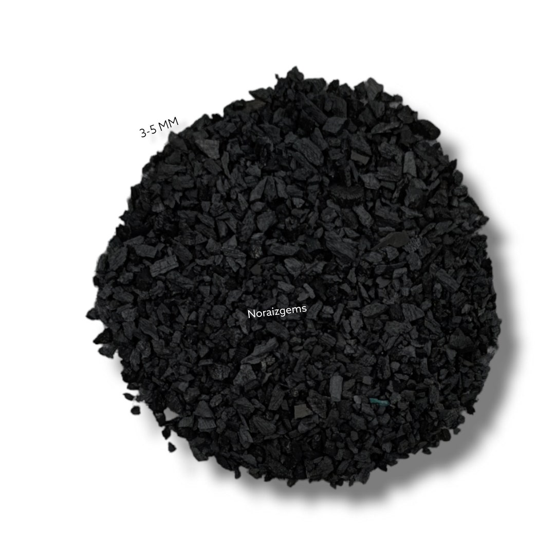 Crushed Charcoal Powder 3-5 MM Inlay Mineral Art or Handmade Jewelry ...