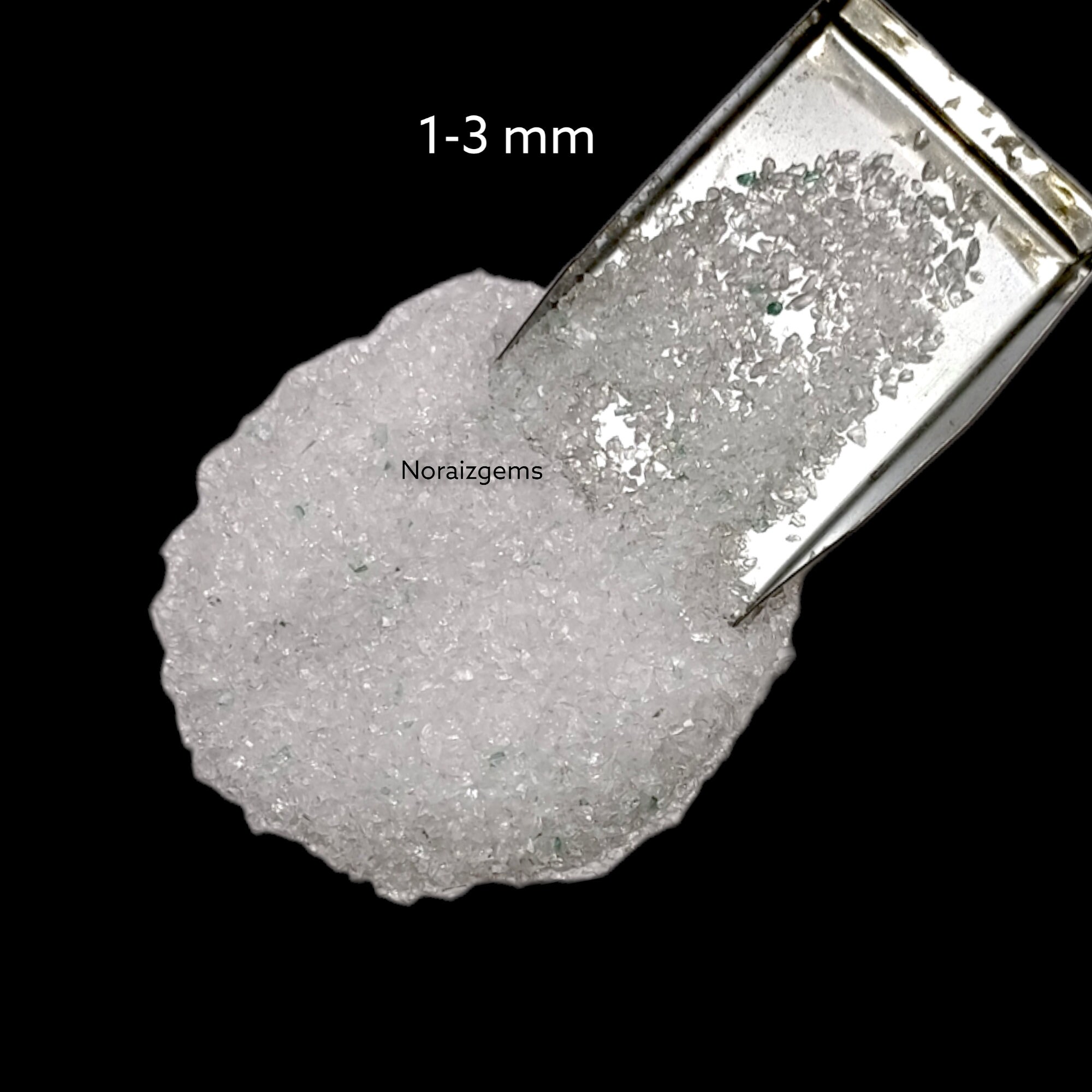 Crushed Crystal Hydro Quartz Gemstone Coarse All Size and Dust Powder ...