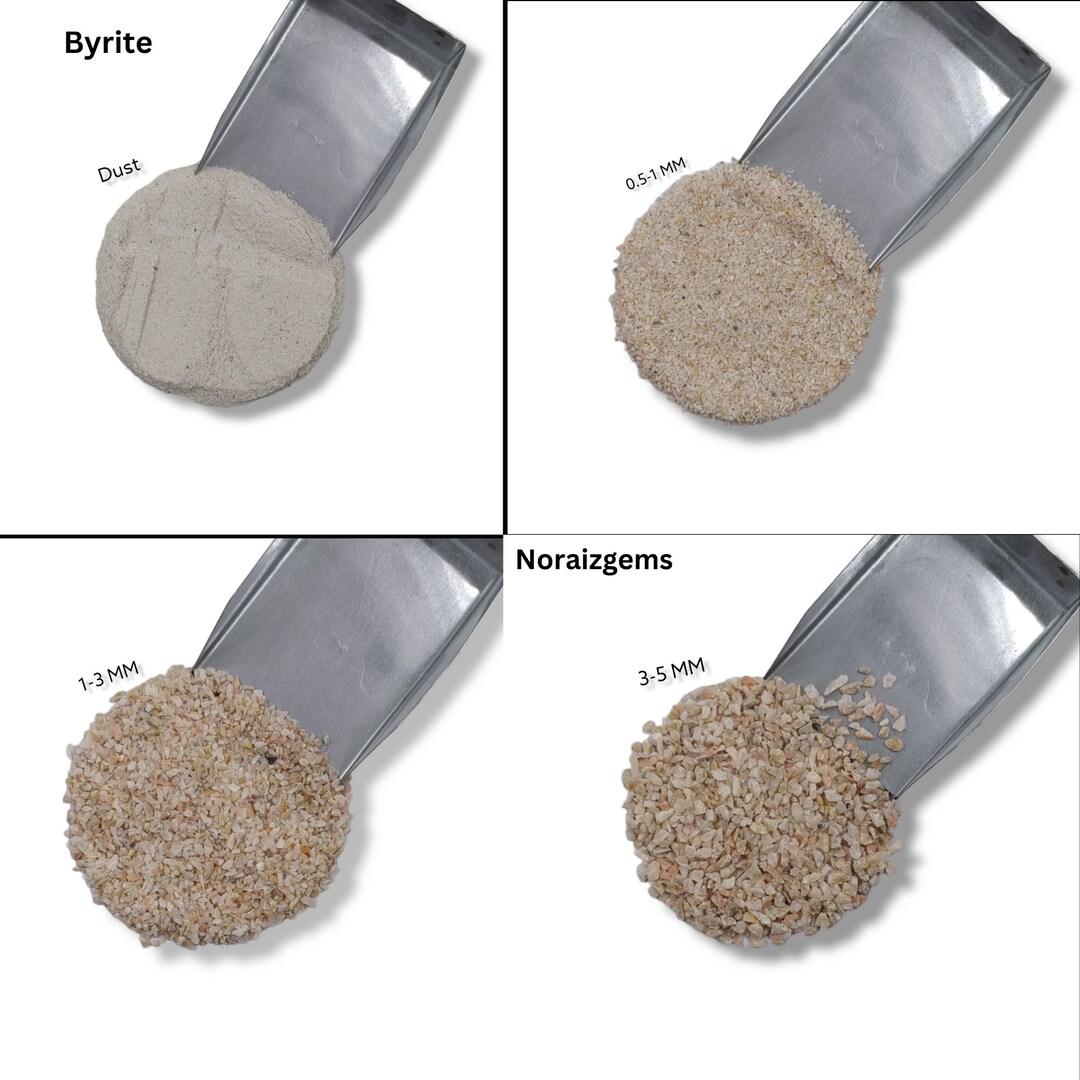 Crushed Byrite Healing Stone Powder Coarse All Size and Gemstone Dust ...