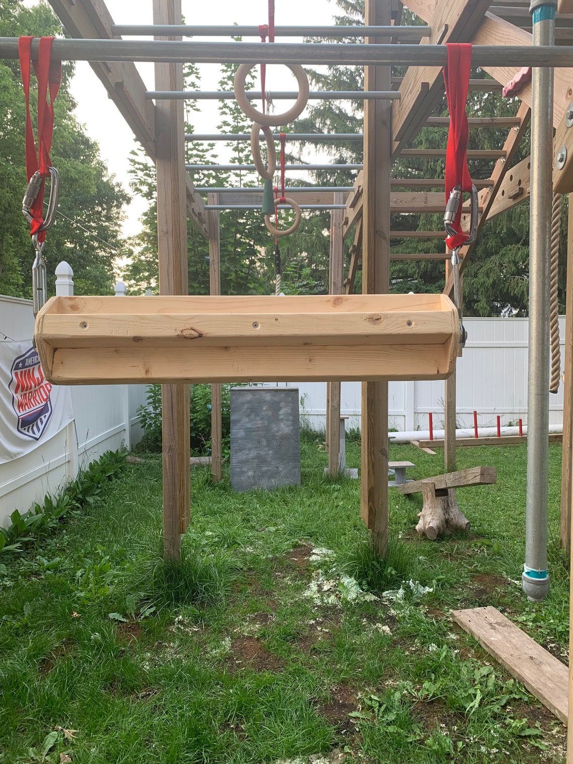 Ninja Warrior Spinning Cross Obstacle - Etsy