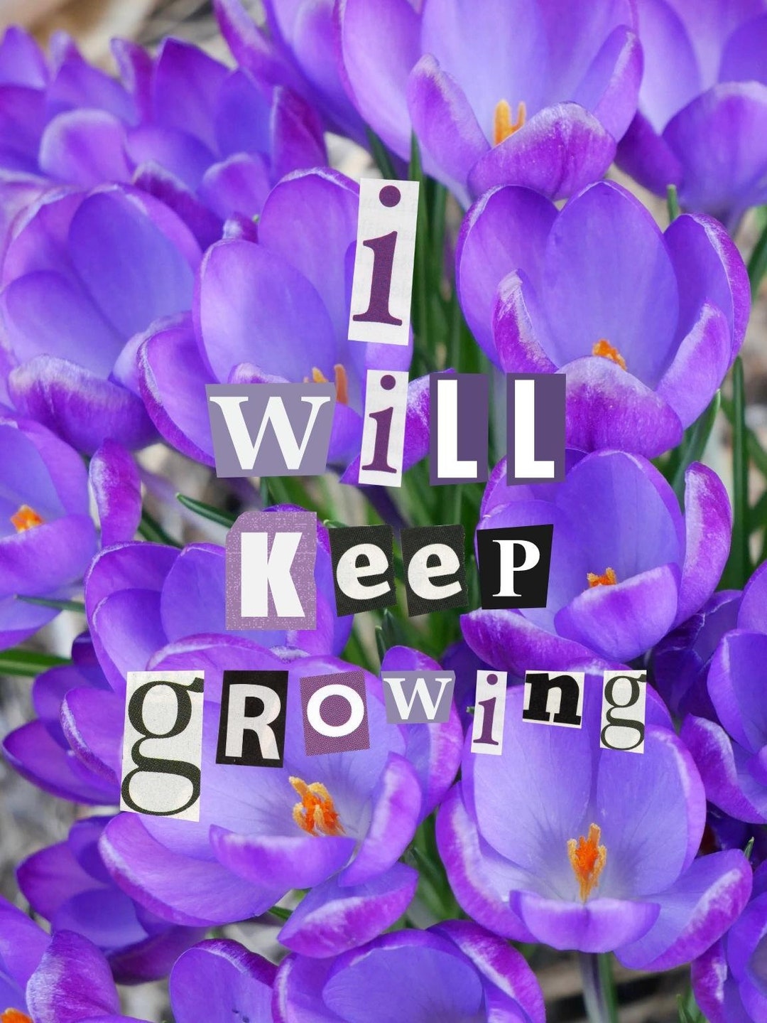 Digital Positive Affirmation Collage - Etsy