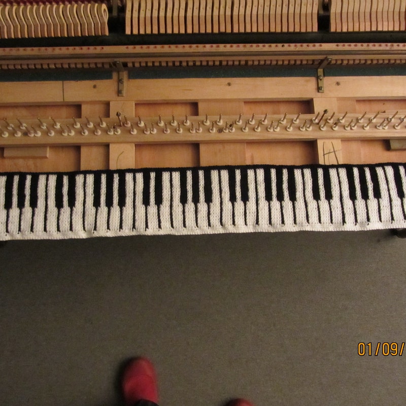 Piano Scarf - Etsy