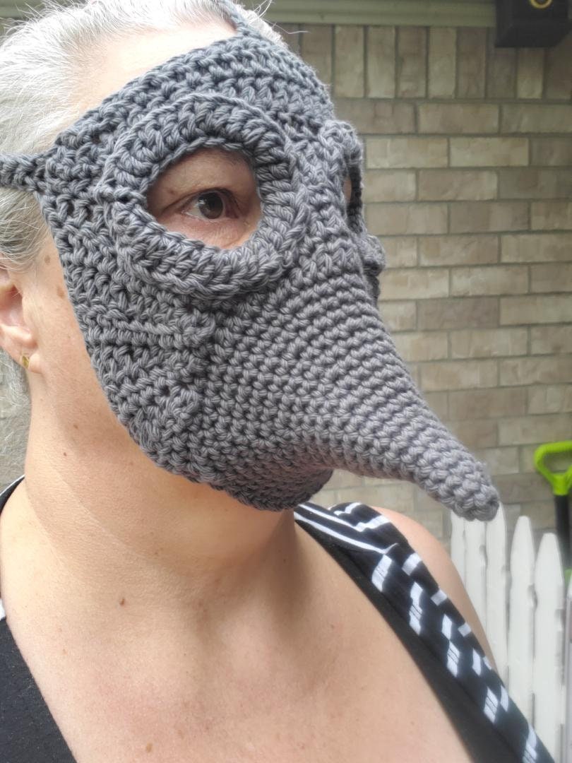 Pattern, Plague Doctor Mask - Etsy