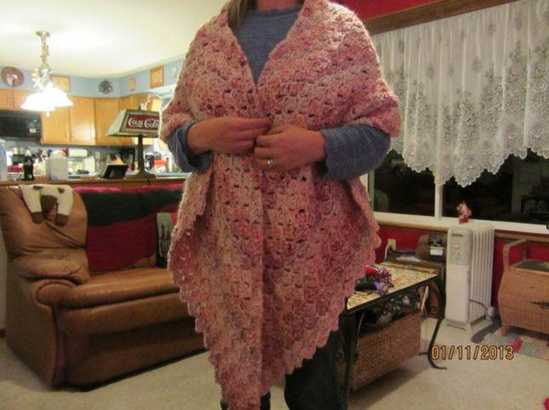 Crochet Pattern, Diagonal Box Stitch C2C Shawl - Etsy