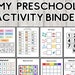 My Preschool Printables Activity Binder - Etsy