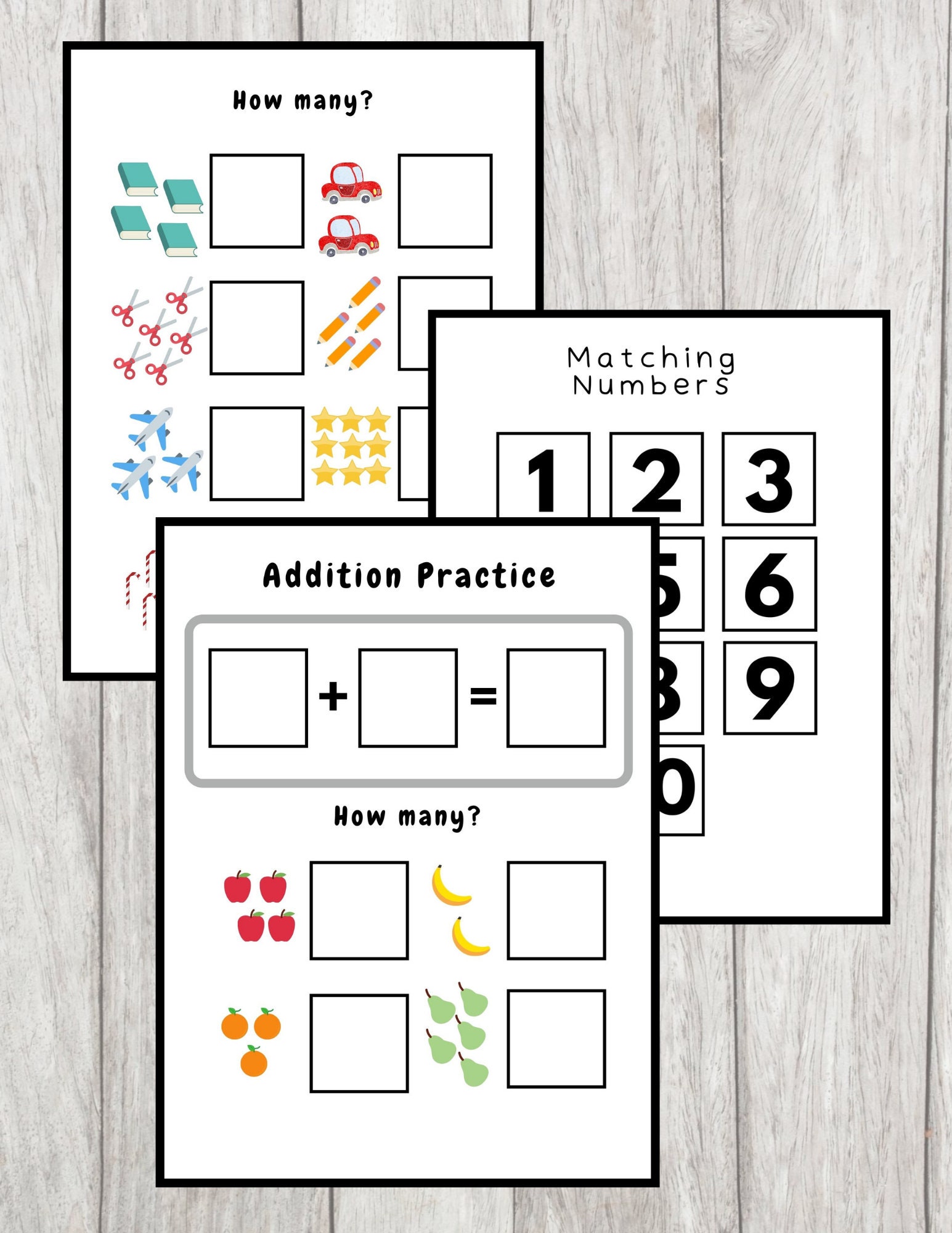 My Preschool Printables Activity Binder - Etsy