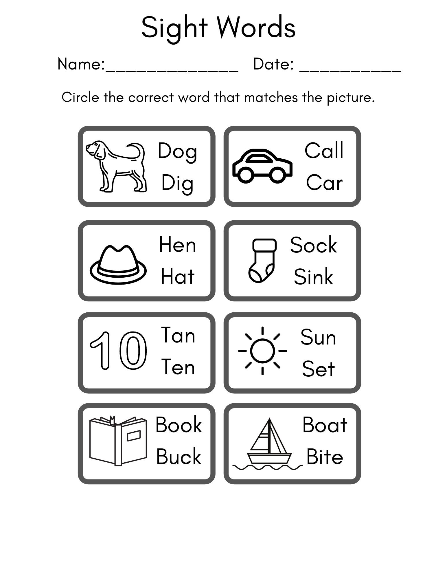 50 Homeschool Kindergarten First Grade Worksheets Bundle - Etsy