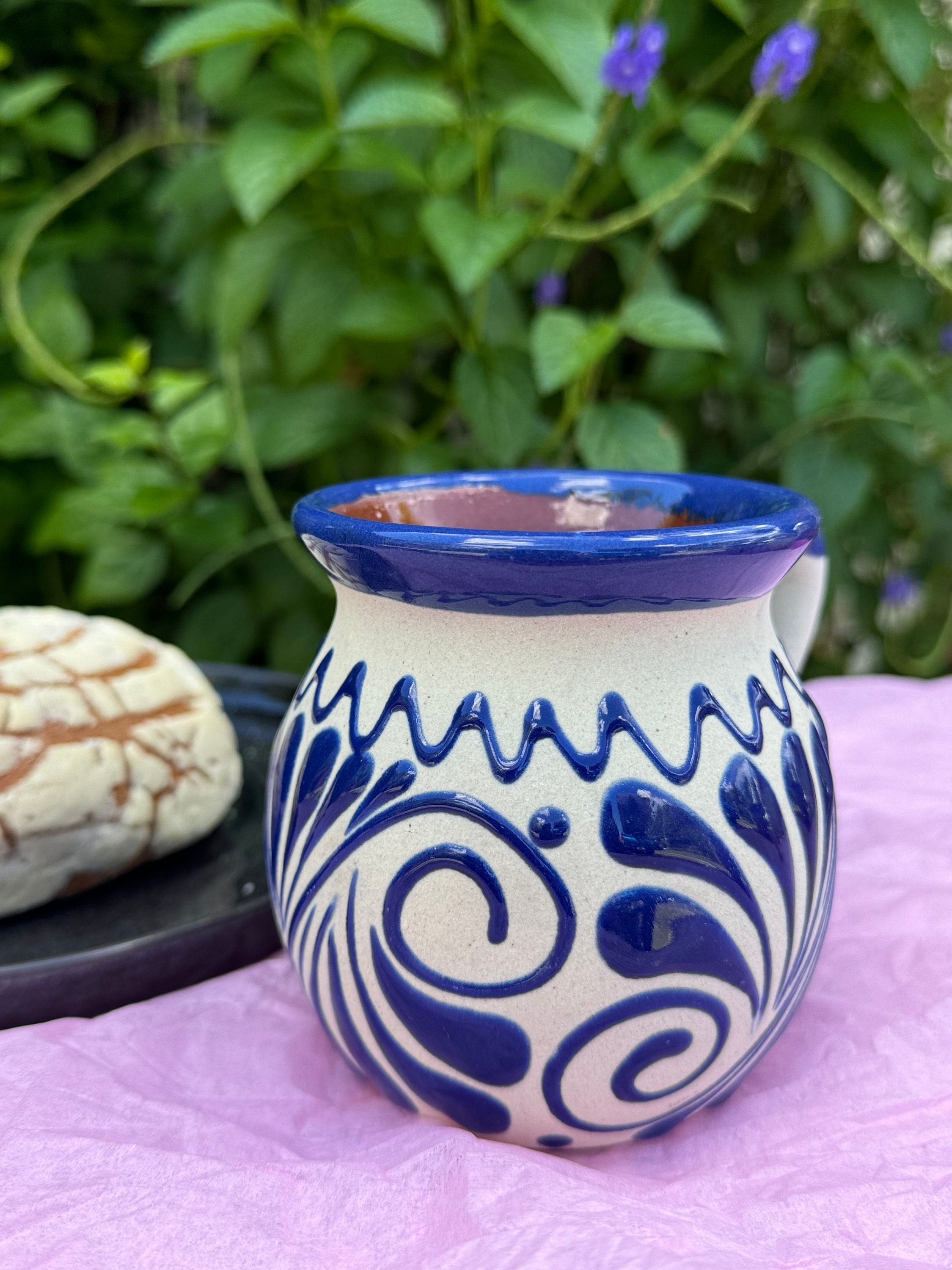 Mexican Clay Mug Handmade - Etsy