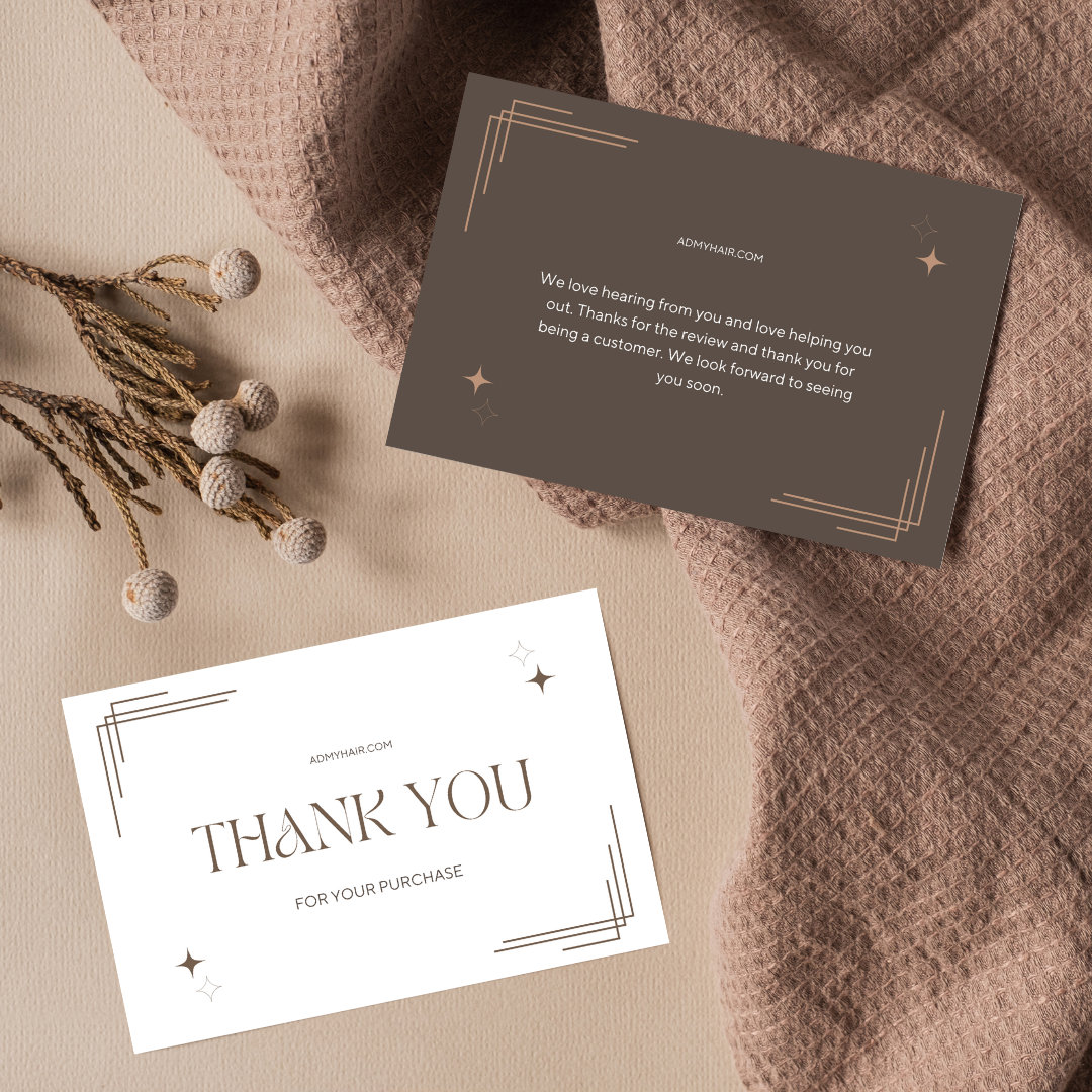 Thank You Card Template Thank You Card Instant Download Easy to Edit ...