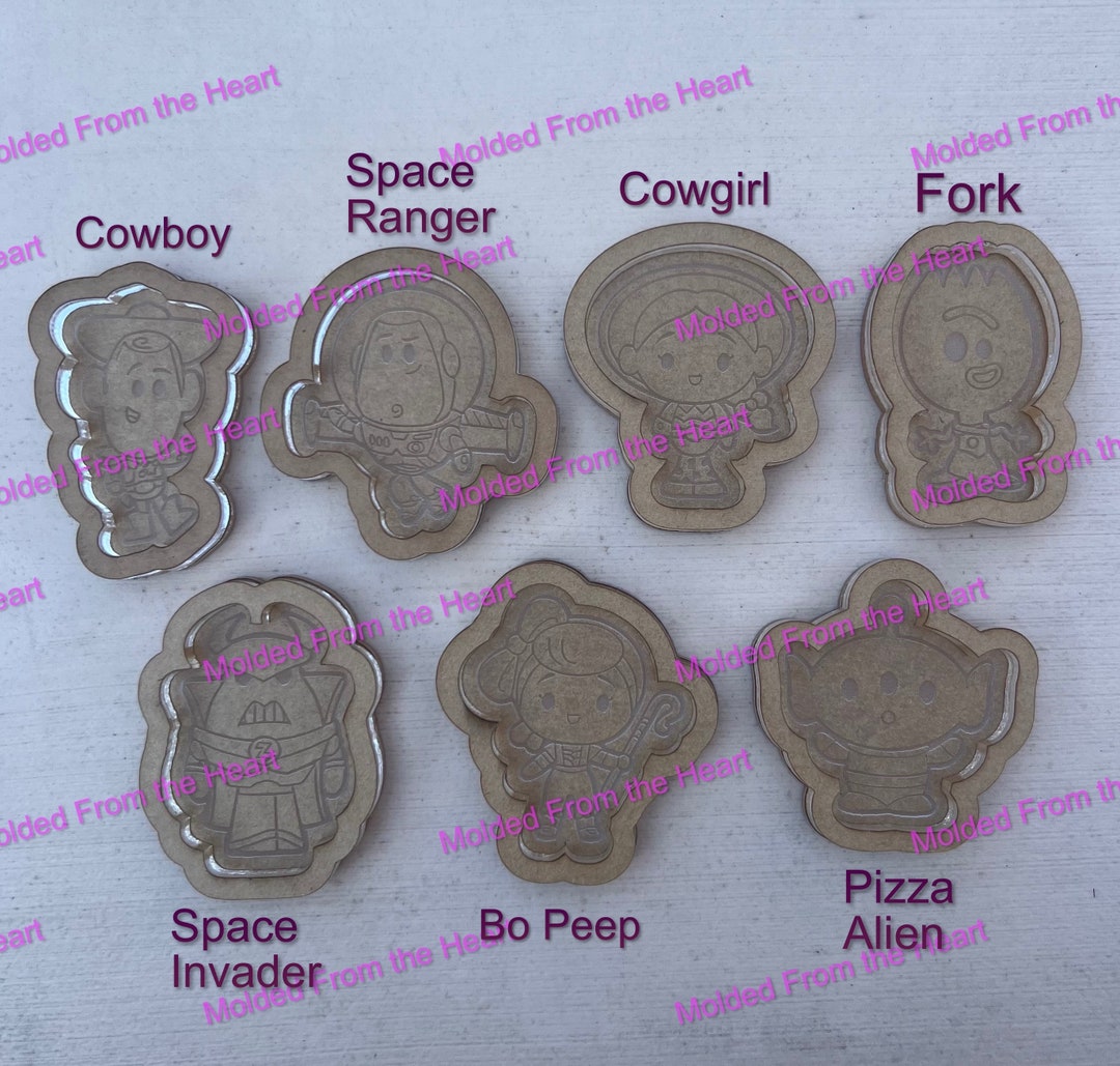 Toy Friends Chibi Shakers Silicone Mold - Etsy