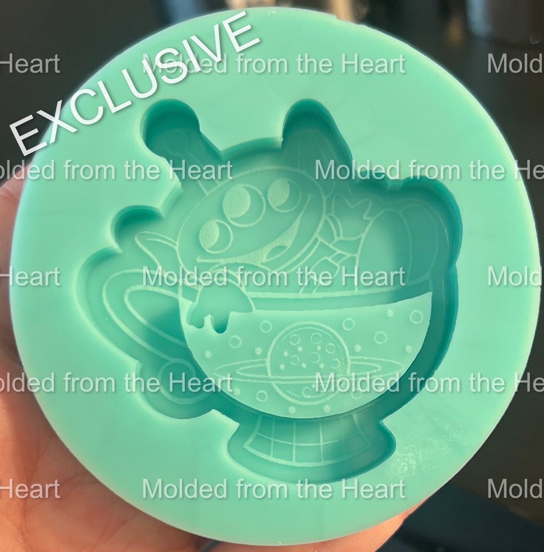 Alien Teacup Shaker Exclusive Silicone Mold - Etsy