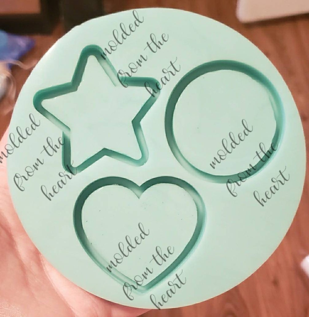 Solid Shape Shakers Set Silicone Mold - Etsy