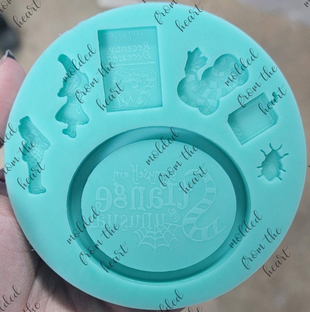 Strange and Unusual Shaker and Bits Silicone Mold - Etsy