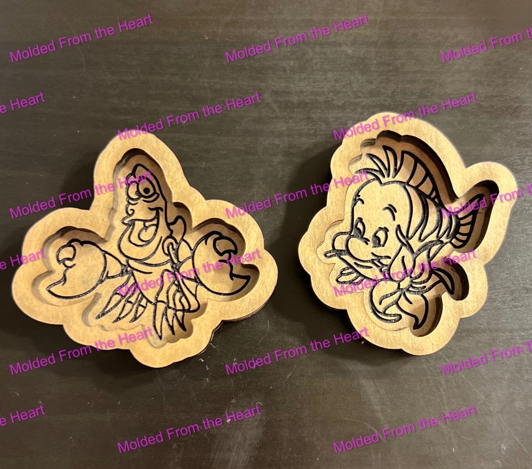 Mermaid Friend Shakers Silicone Mold - Etsy
