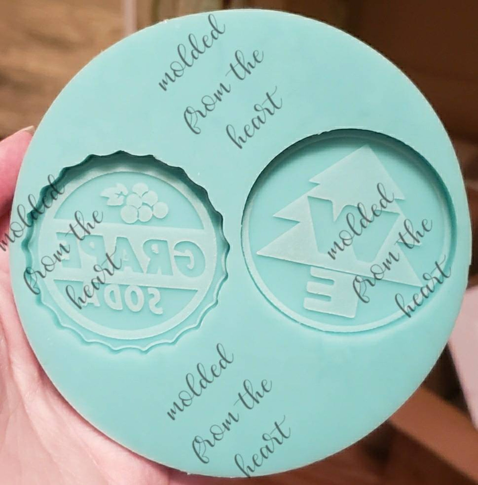 Badge Set Silicone Mold | Etsy