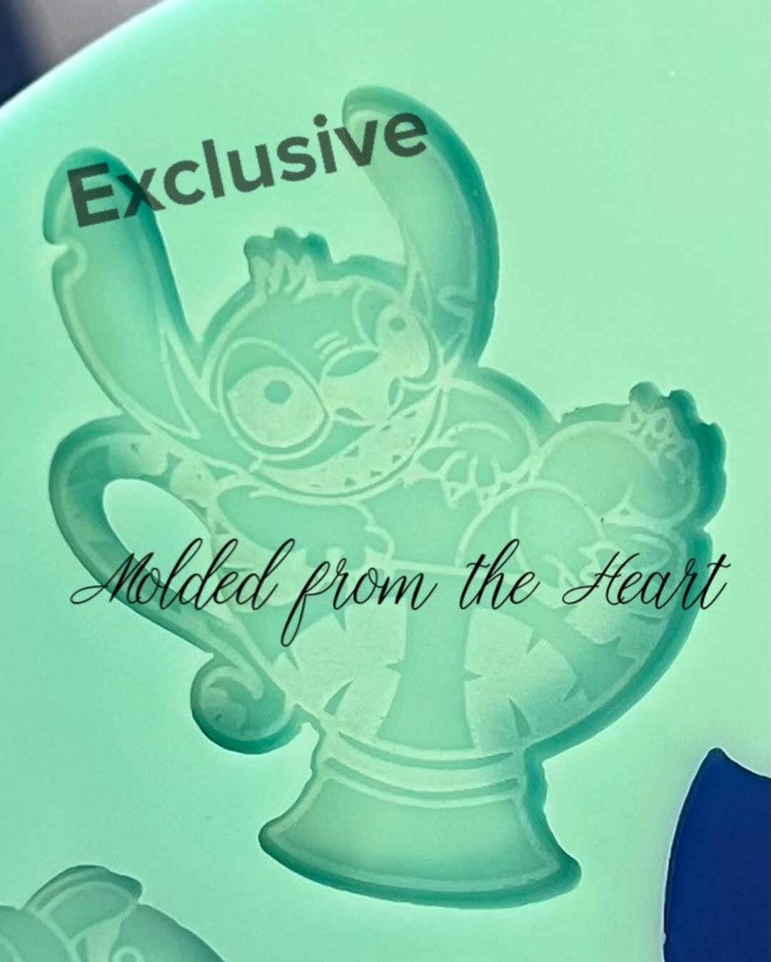 Blue Alien Teacup Grippy Exclusive Silicone Mold - Etsy