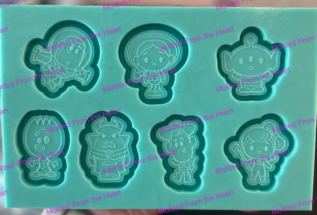 Toy Friends Chibi Shakers Silicone Mold - Etsy