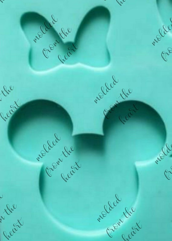 Girl mouse head silicone mold | Etsy