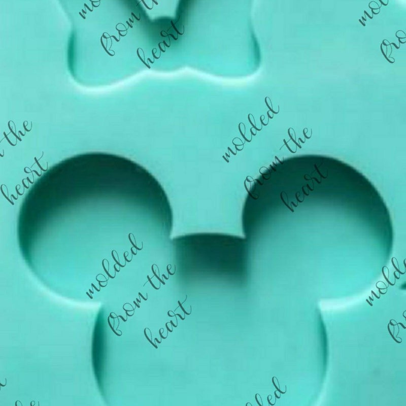 Mickey Mouse Silicone Mold - Etsy