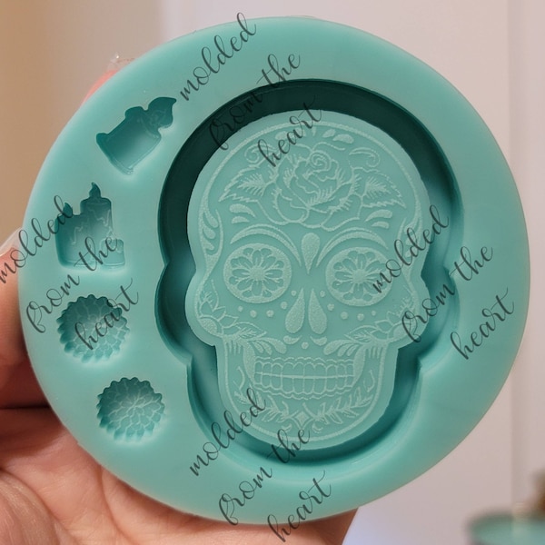 Sugar Skull Mold - Etsy