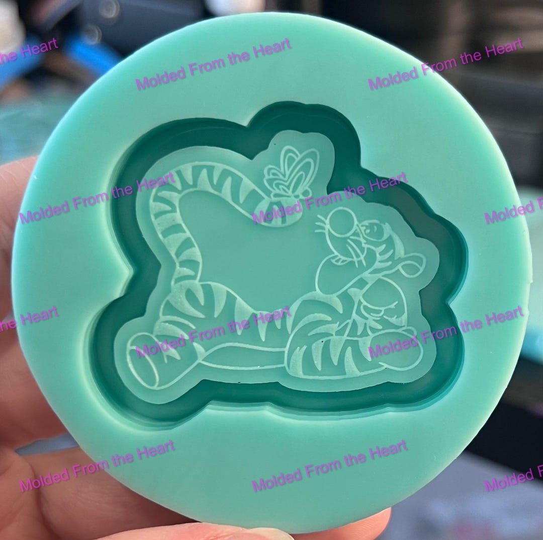 Bouncing Tiger Shaker Silicone Mold - Etsy