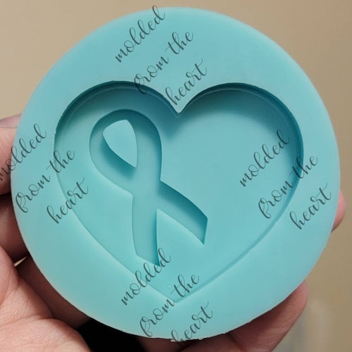 Awareness Ribbon Mold Silicone Mould Resin Polymer Clay - Etsy