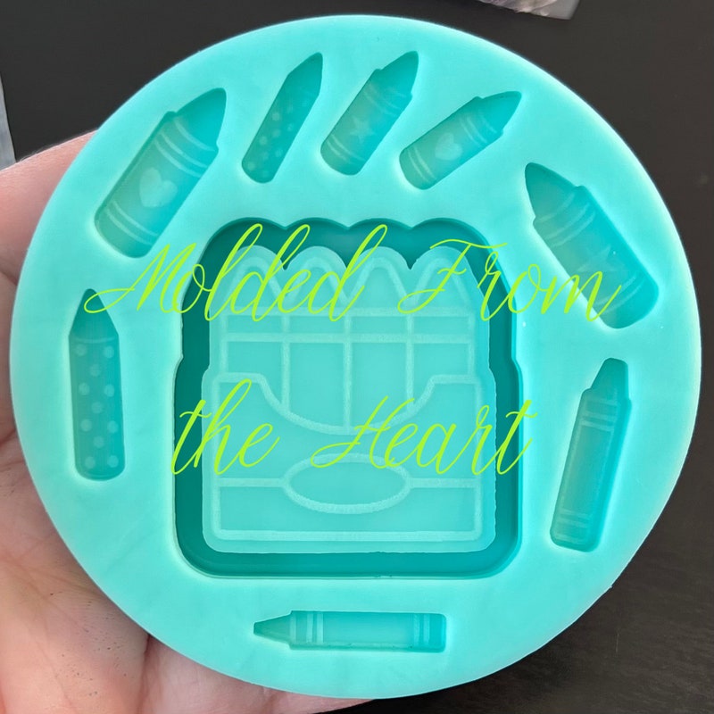 Shaker Coaster Mold - Etsy