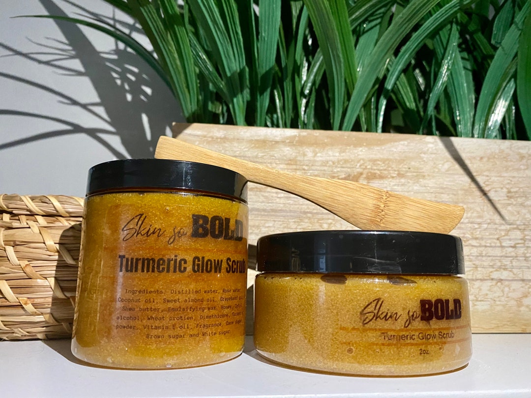 Turmeric Glow Sugar Scrub - Etsy