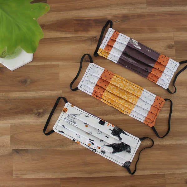 Patchwork Face Mask - Etsy