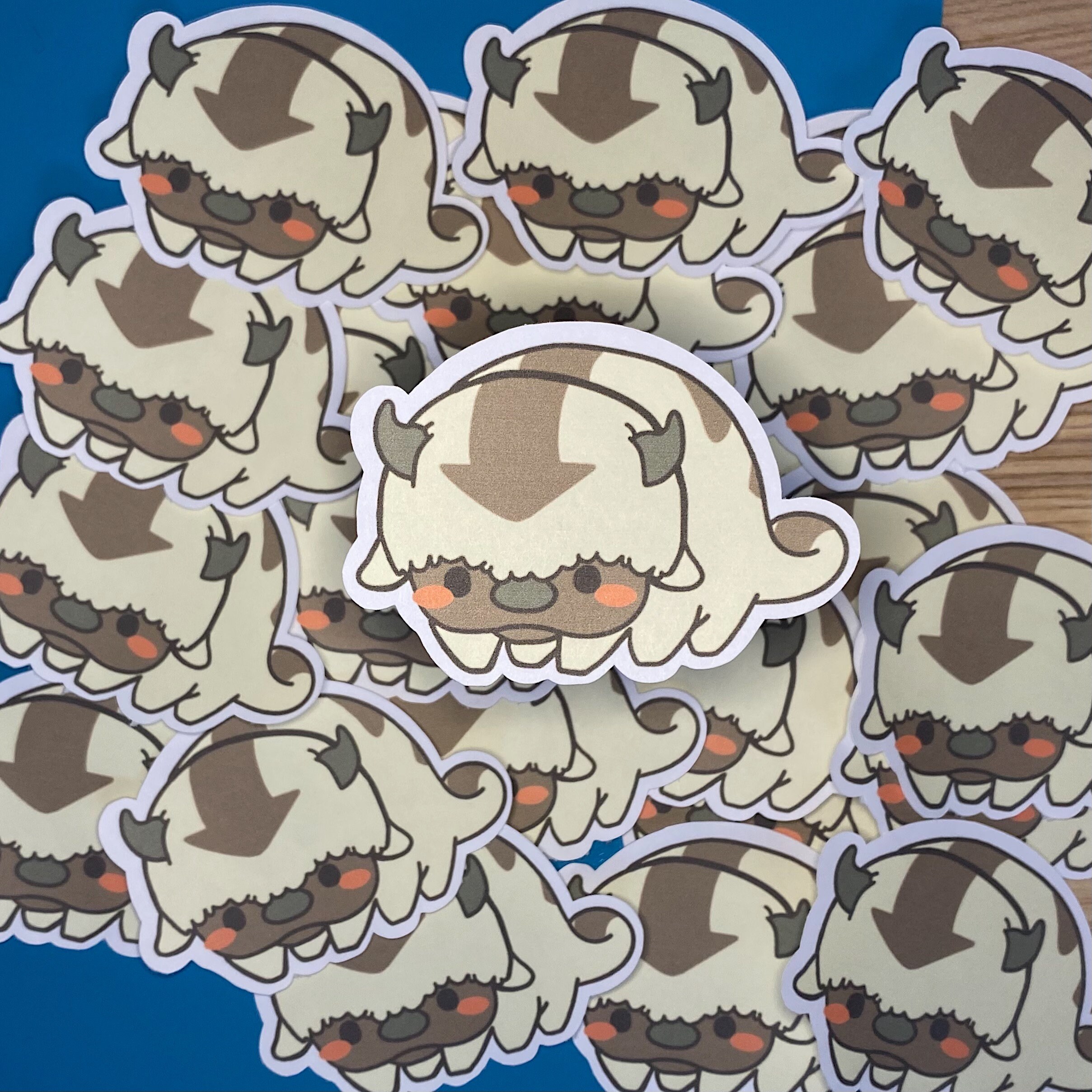 Appa Sticker / Appa Die-cut Sticker / Avatar The Last | Etsy