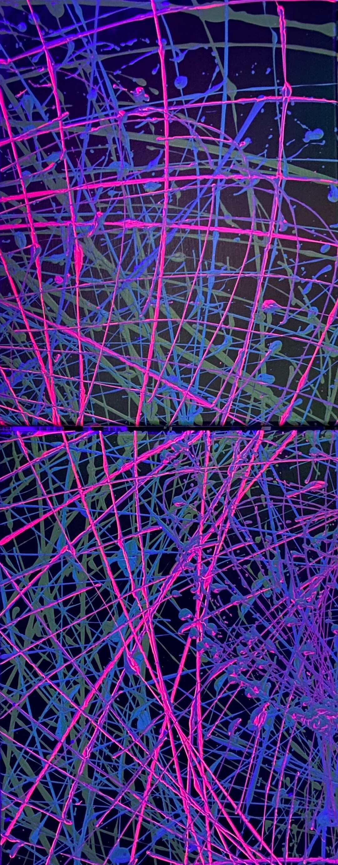 Cortex Neon Fluorescent Blacklight Trippy Acrylic - Etsy