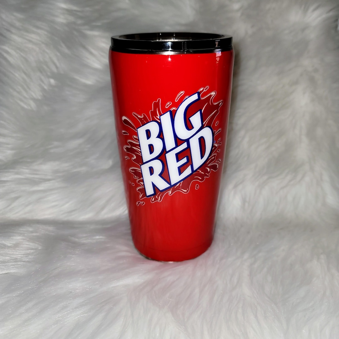 20 Oz Traditional Big Red Soda Tumbler - Etsy