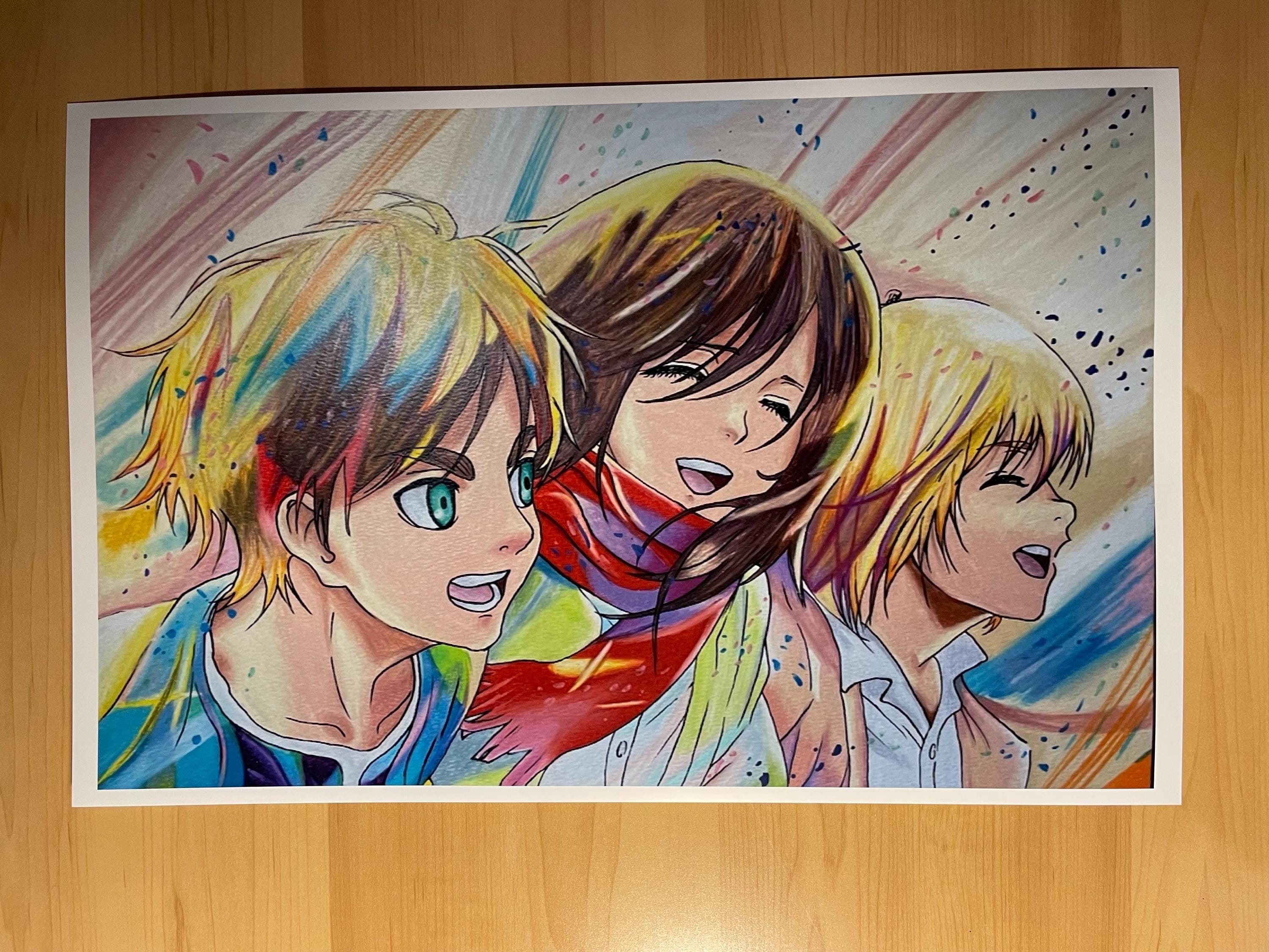 Attack on Titan Print - Etsy