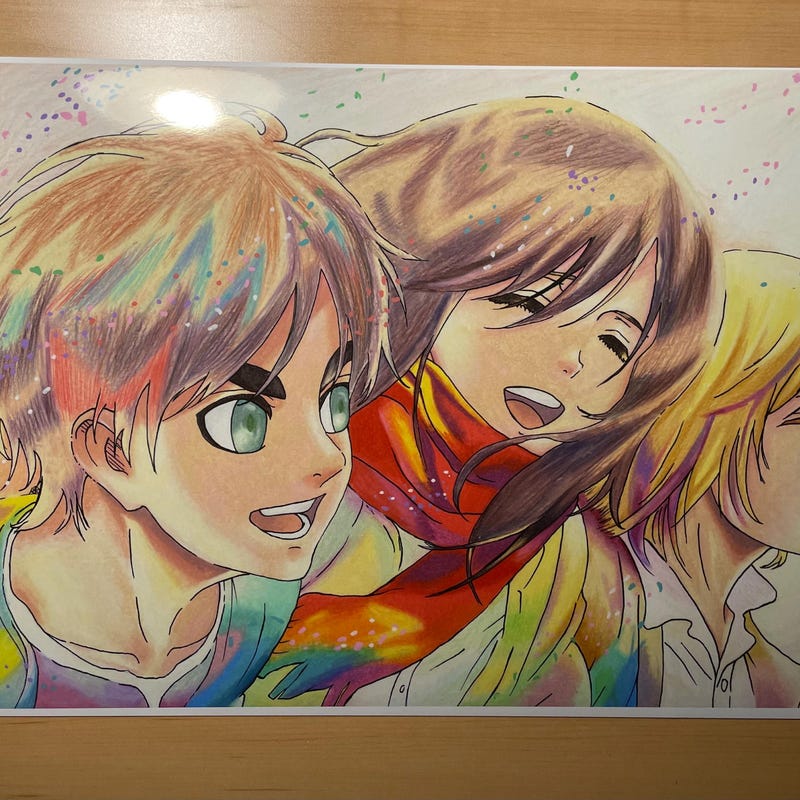 Attack on Titan Poster - Etsy