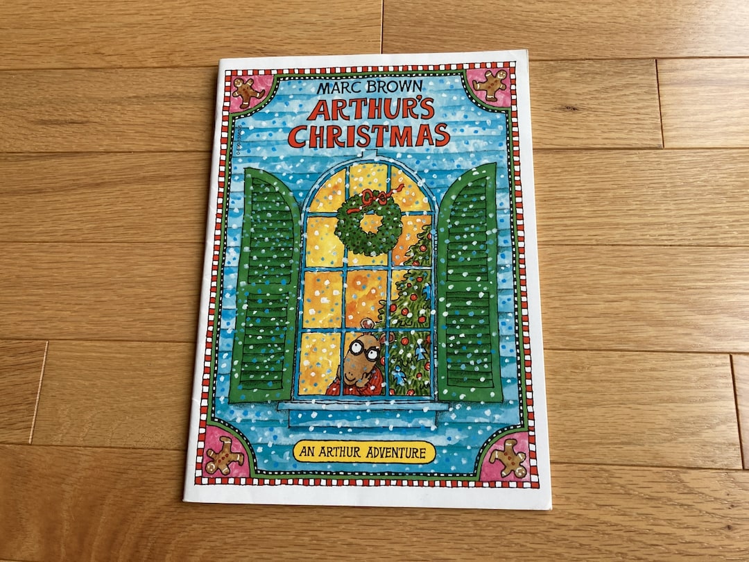 Vintage 1984 Arthur's Christmas Storybook by Marc Brown - Etsy