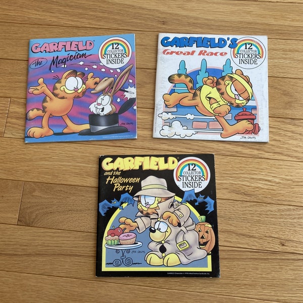 Garfield Books Halloween - Etsy