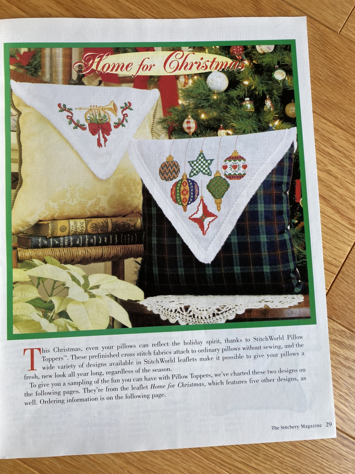 Stitchery Magazine Cross Stitch Patterns Christmas Halloween - Etsy