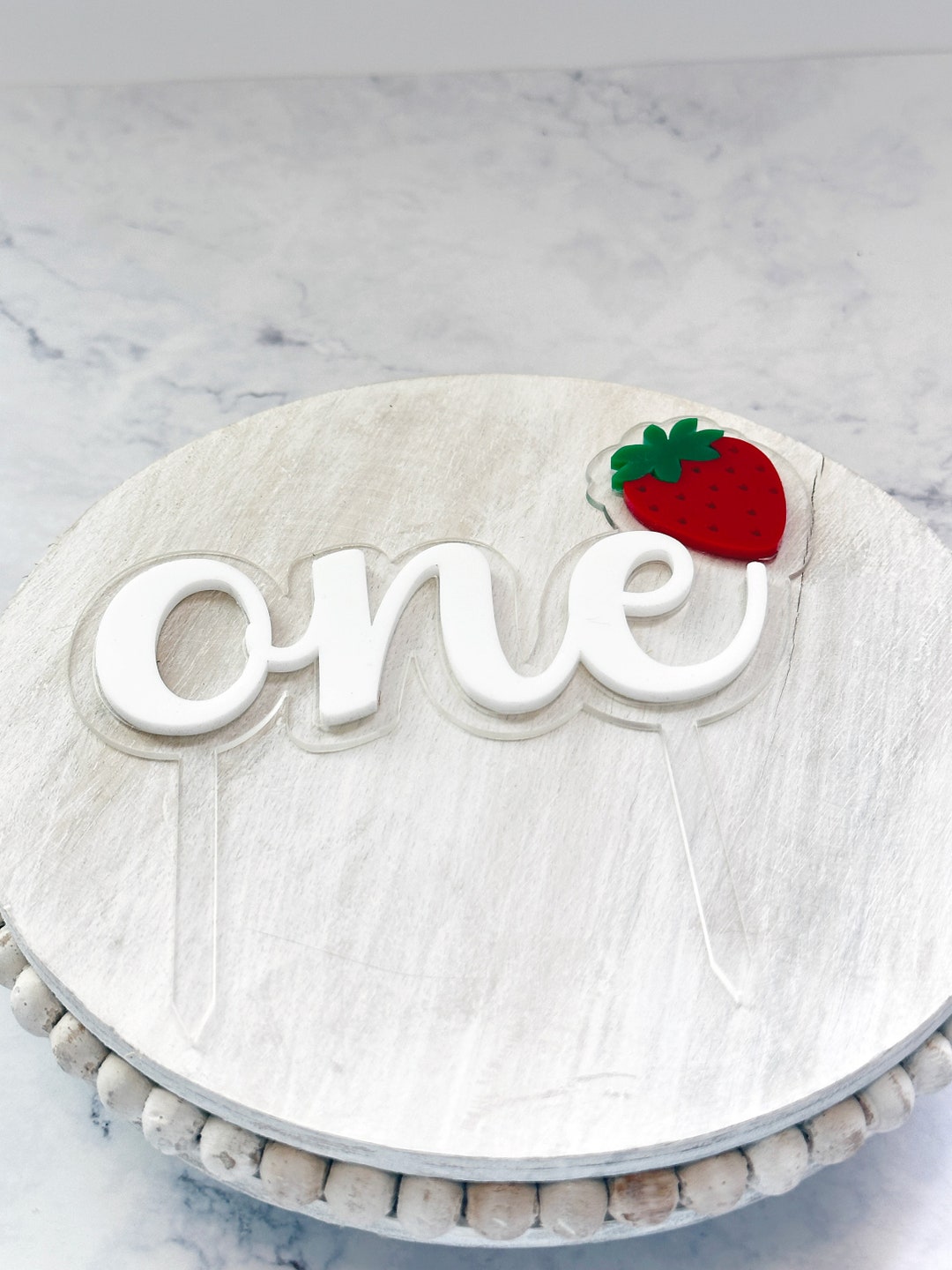 Berry Onederful Cake Topper, Berry Birthday, First Birthday Cake Topper ...