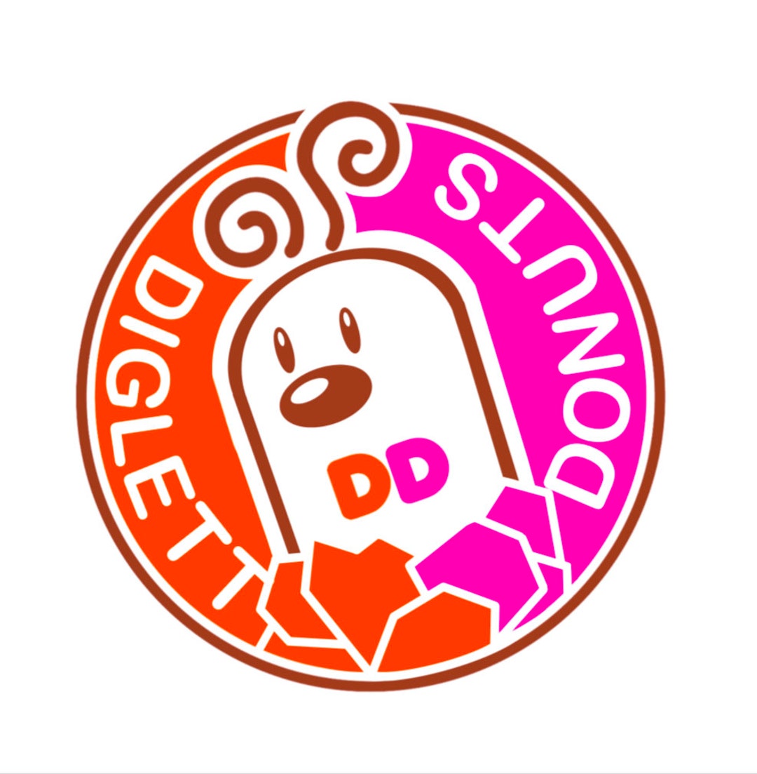 Diglett Donuts Sticker - Etsy