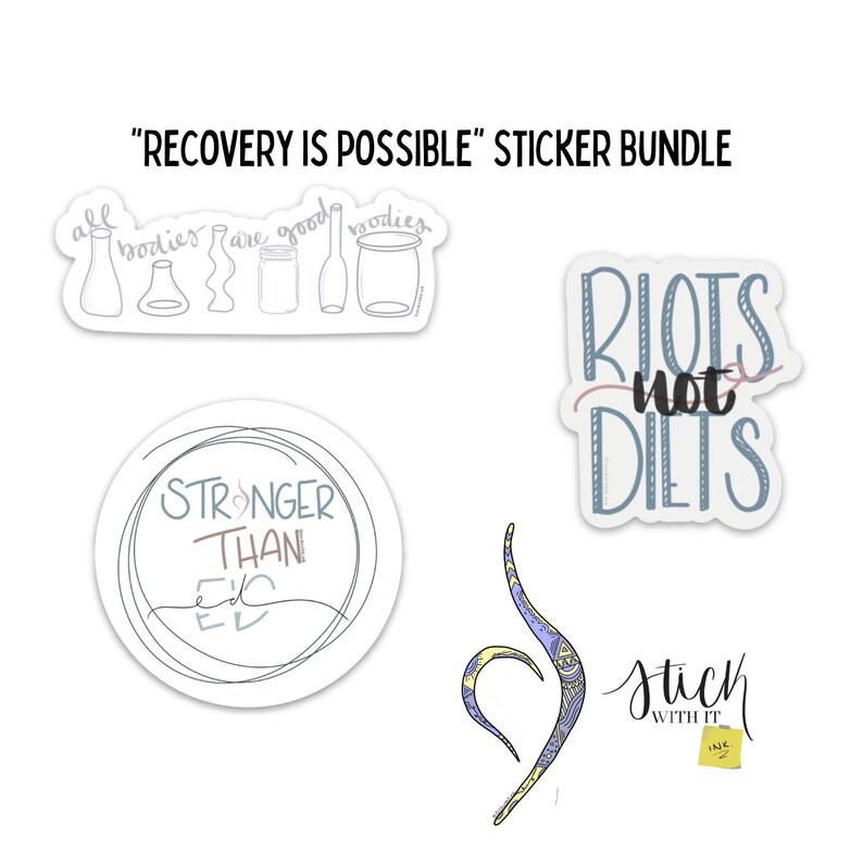 Recovery is Possible Sticker Bundle - Etsy
