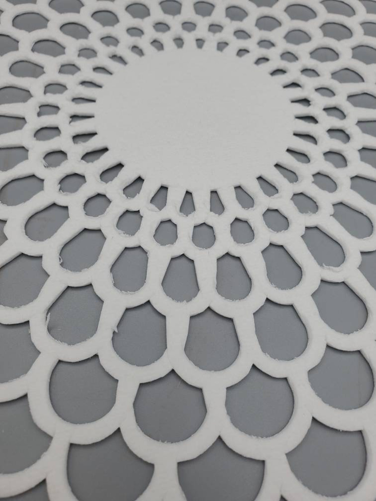 Intricately Cut Fiber Circle Ceramic Fiber Paper High | Etsy