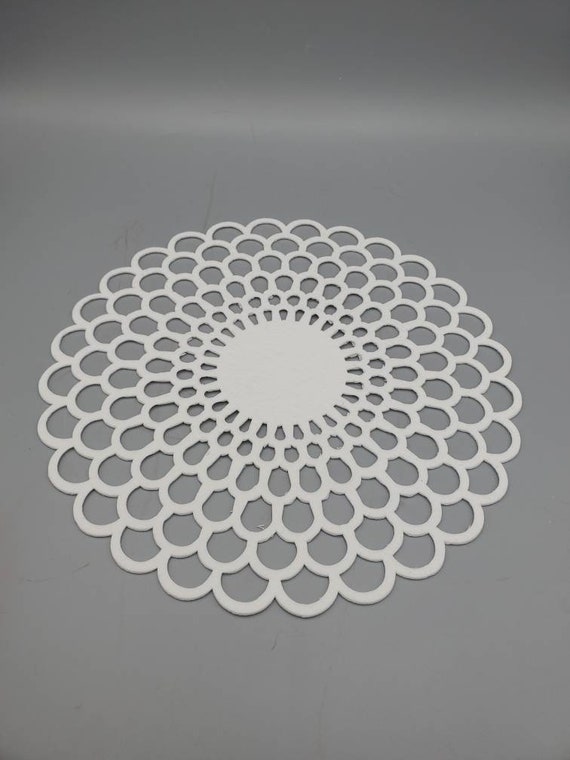 Intricately Cut Fiber Circle Ceramic Fiber Paper High | Etsy