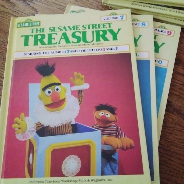 Sesame Street Treasury - Etsy