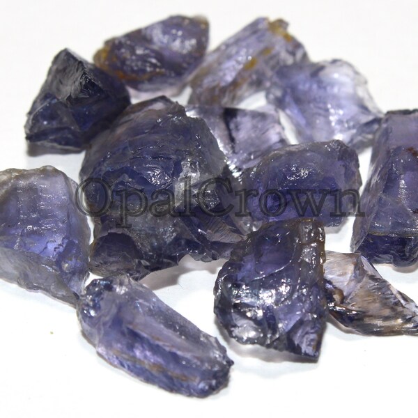 Raw Blue Crystal - Etsy